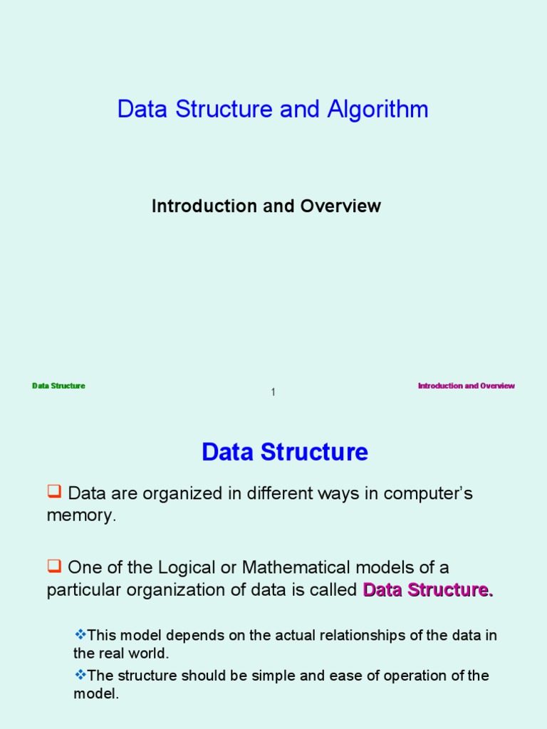 Data Structure Introduction Pdf Array Data Structure Queue Abstract Data Type