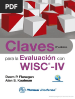Manual de Aplicación WISC IV | PDF