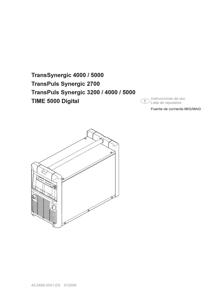 ts5000 PDF | PDF | Soldadura | Construcción