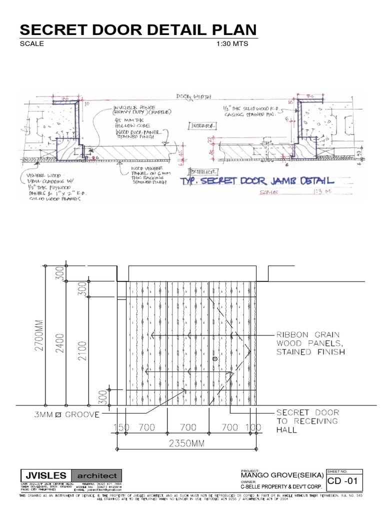 Secret Door Detail | PDF