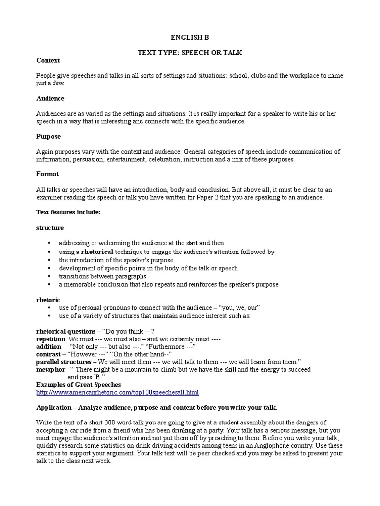 Crafting Engaging Speeches for Students | PDF | Public Speaking | Rhetoric