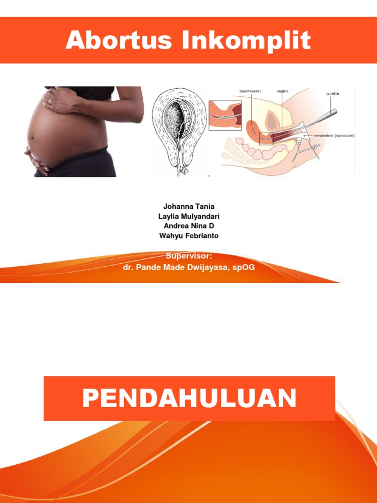 Lapsus Abortus Inkomplit | PDF