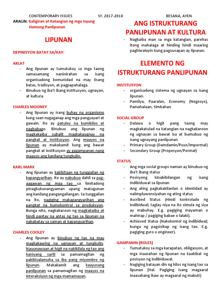 Contemporary Issues | PDF