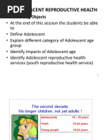 Adolescent Health and Development Program | PDF | Adolescence | Health Care