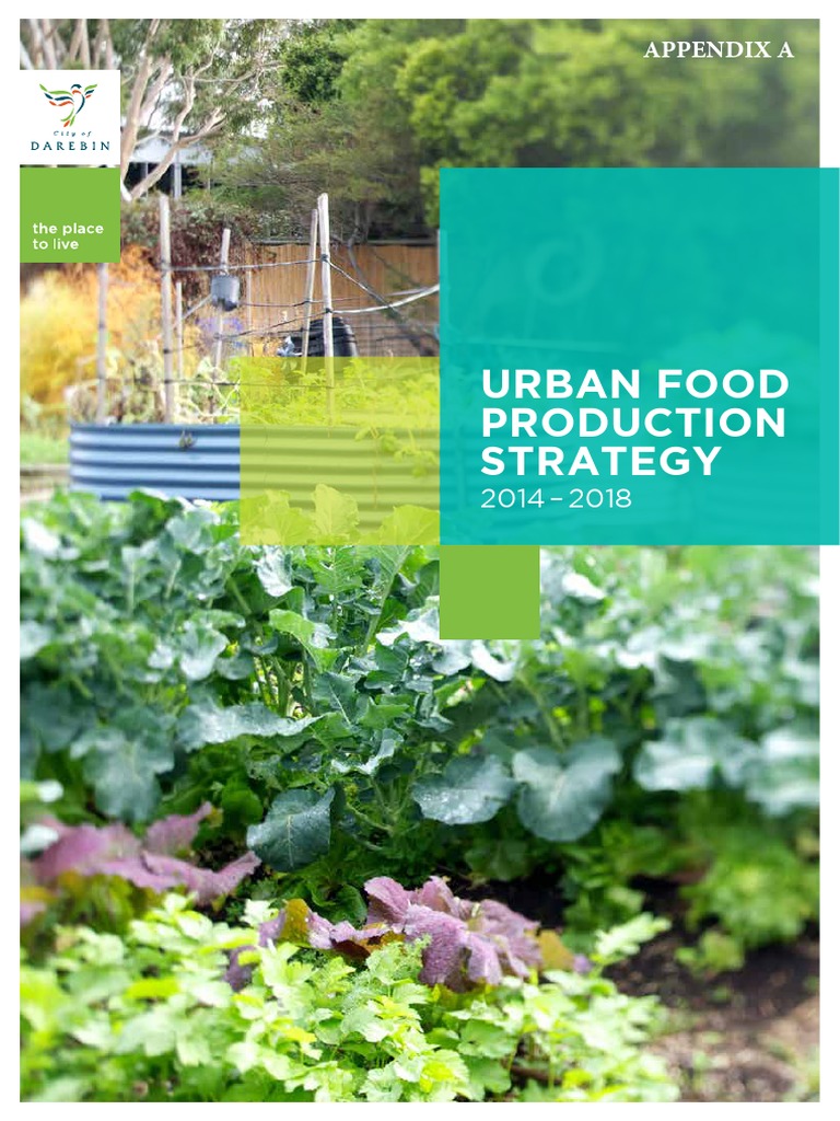 Urban Food Production Strategy 20142018 | PDF | Local Food | Sustainability