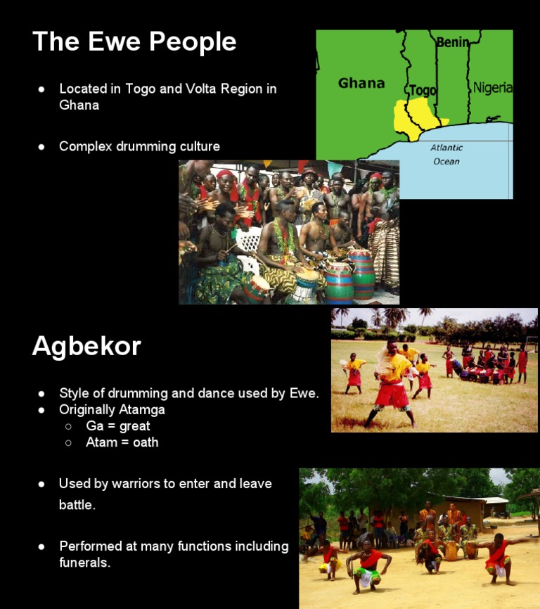 The Ewe People: Located in Togo and Volta Region in Ghana | PDF ...