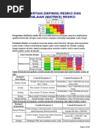 Penilaian Matriks Risiko K3 | PDF