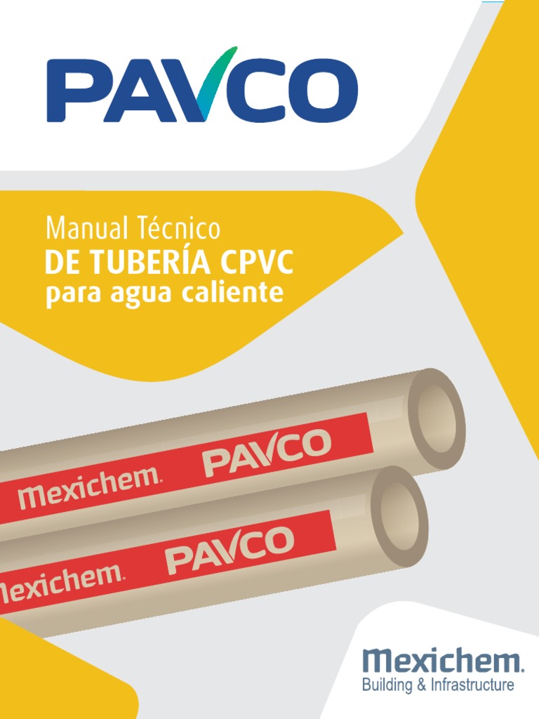 Manual de Tuber°a CPVC | PDF | Tubería (transporte de fluidos) | Expansión térmica