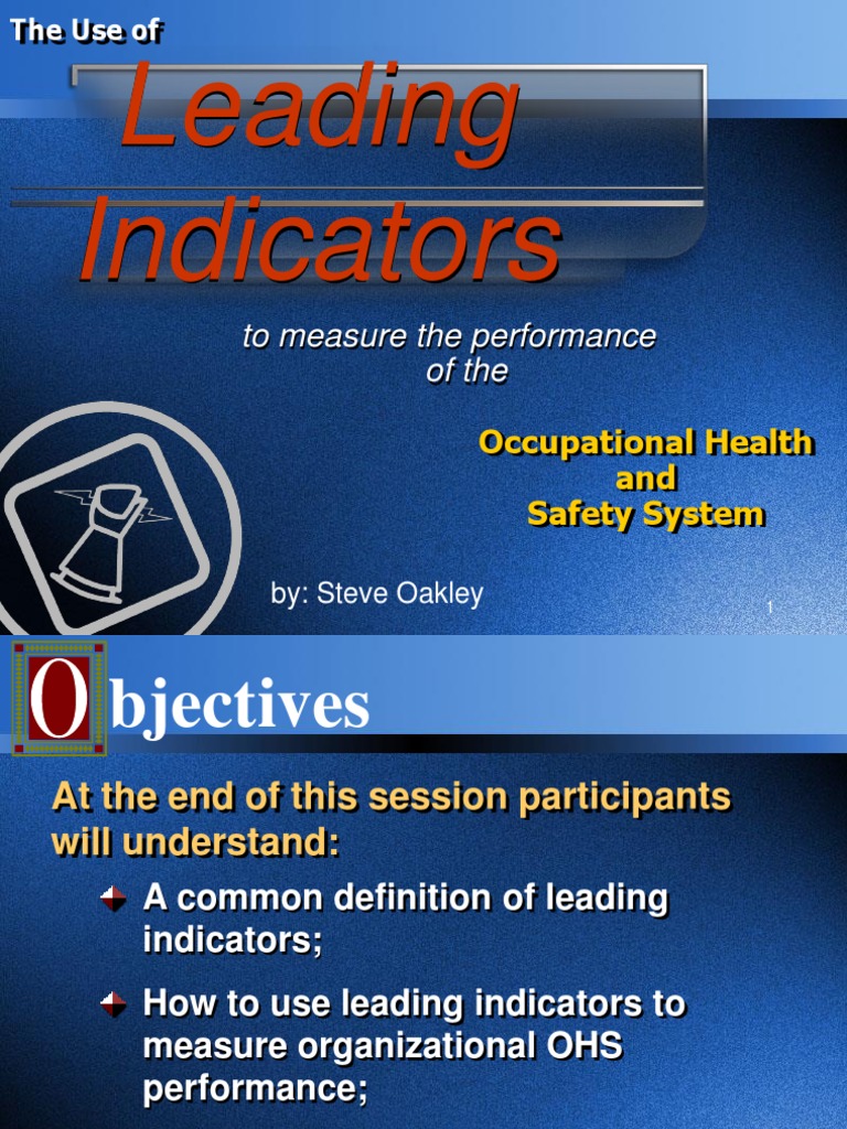 Leading Indicators: To Measure The Performance of The | PDF ...