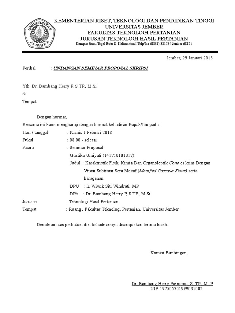 Undangan Sempro | PDF