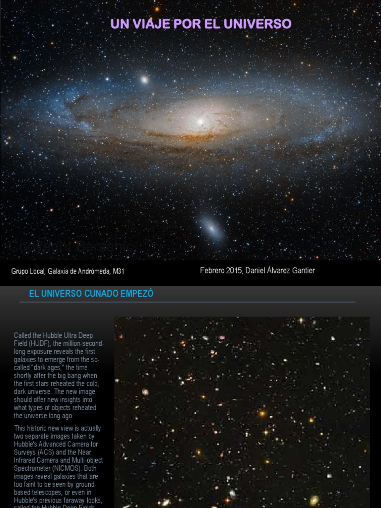 Un Viaje Por El Universo Resumen | PDF | Universo | Estrellas