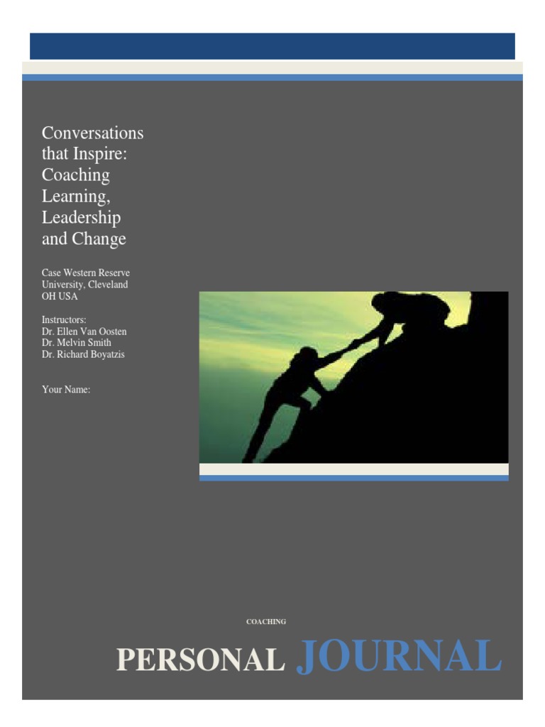 Coaching - Personal Learning Journal | PDF | Emotions | Epinephrine