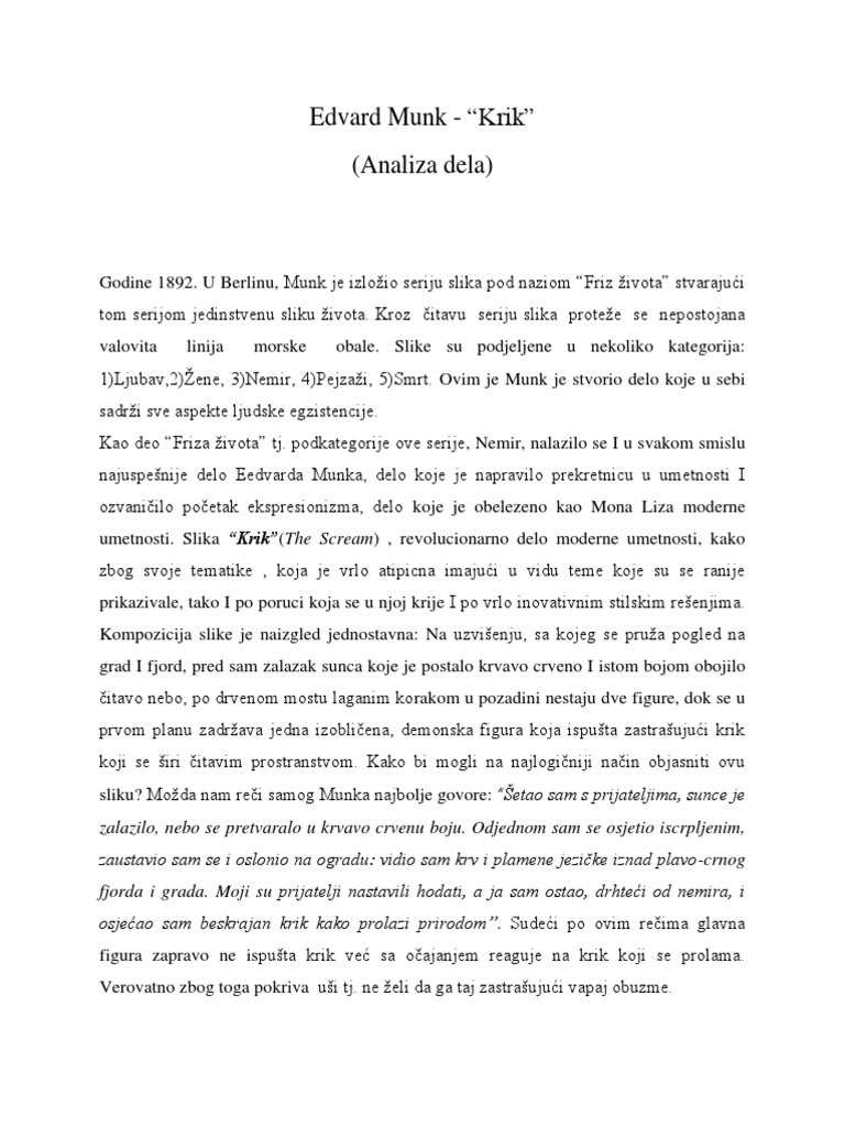 Edvard Munk | PDF