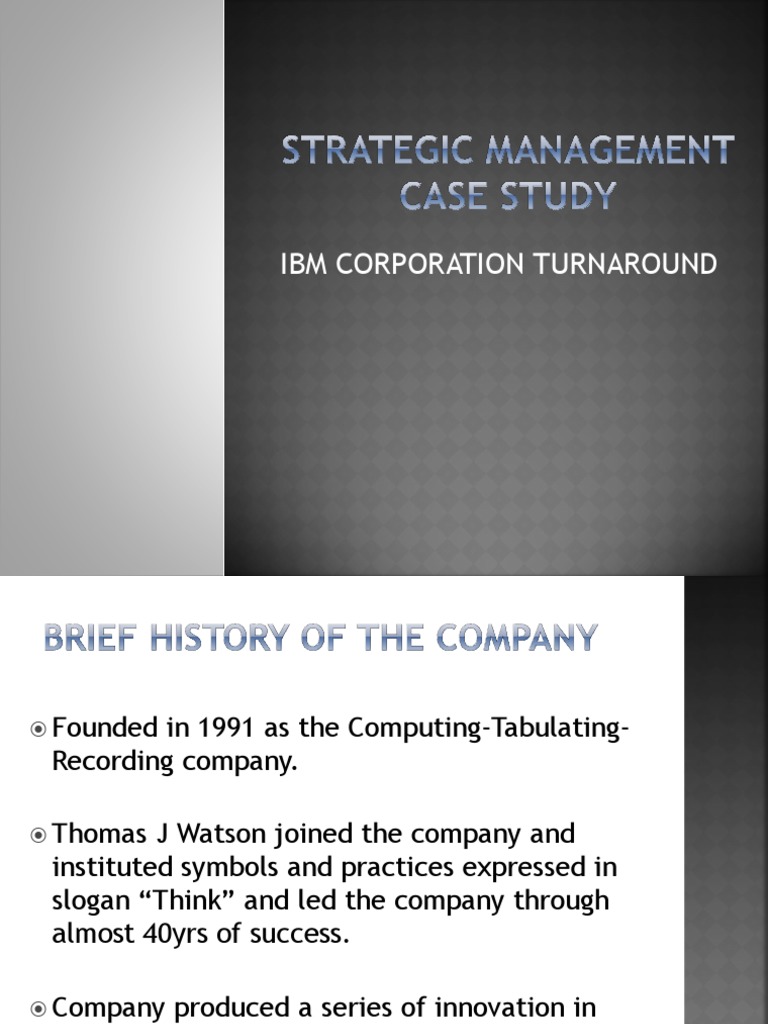 The Rise and Fall of IBM: How Strategic Changes Under New Leadership ...