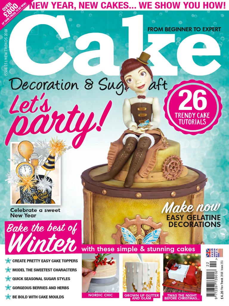 Cake Magazine 6 | PDF | Cakes | Desserts