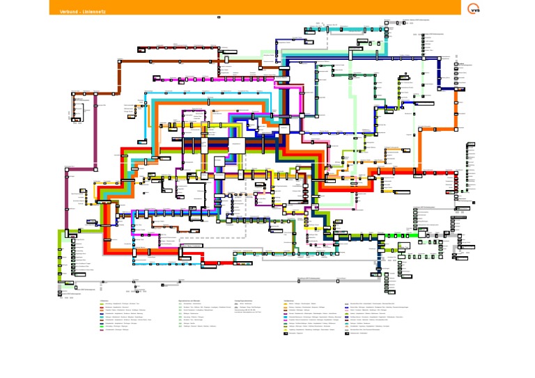 VVS-Schienennetz 2021 | PDF