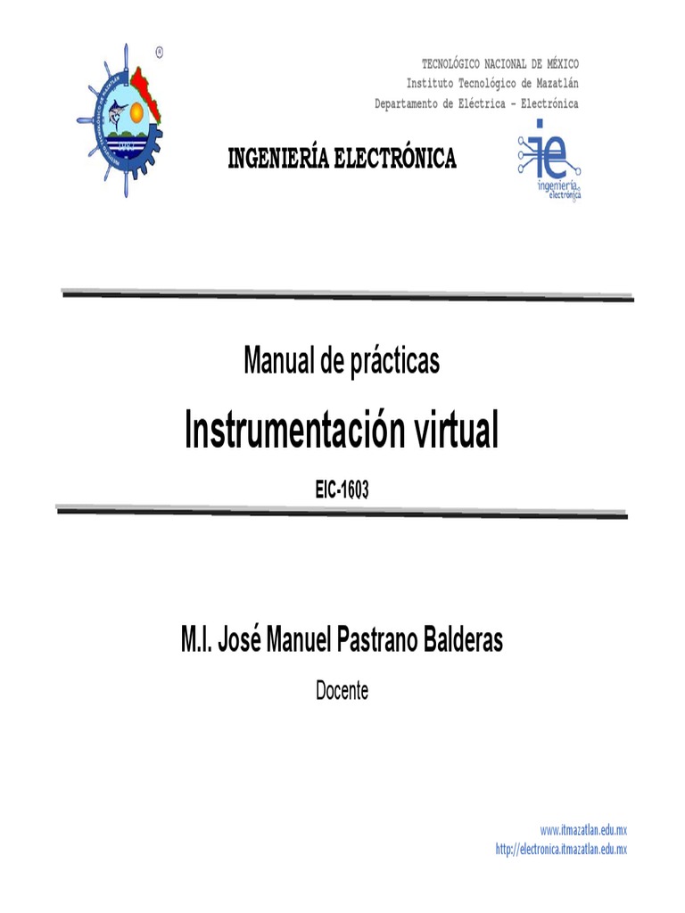 Manual de Prácticas de LabVIEW | PDF | Software | Áreas de informática