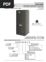 Trane Chiller Data Sheet CVHG | PDF | Building Engineering | Physical ...