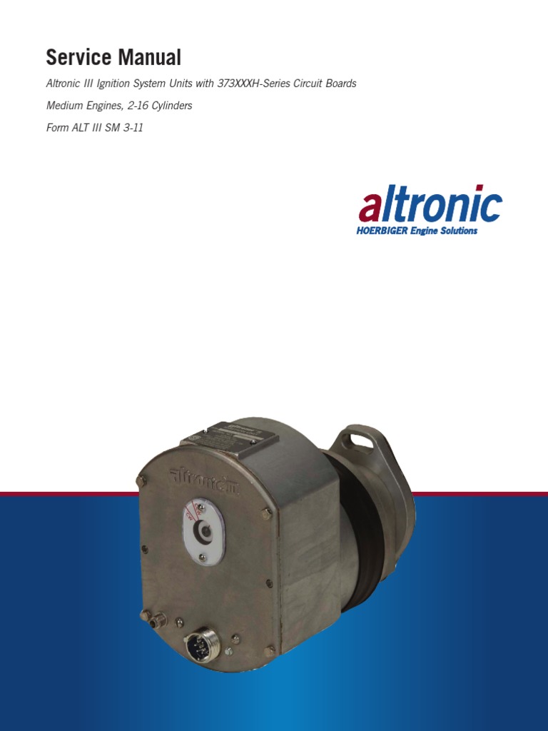 ALTRONIC MANUAL.pdf | Ignition System | Electromagnetism