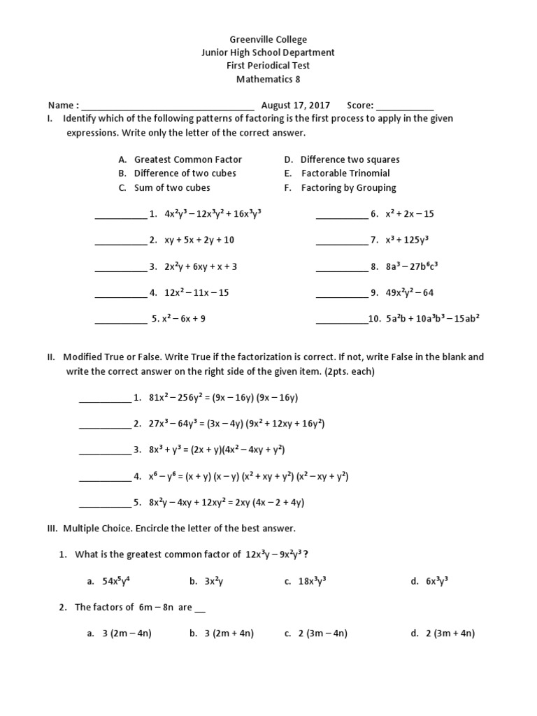 !ST Periodical Test | PDF | Quadratic Equation | Mathematical Objects