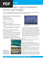 E.max Prep Guide | PDF | Dentistry | Dentistry Branches