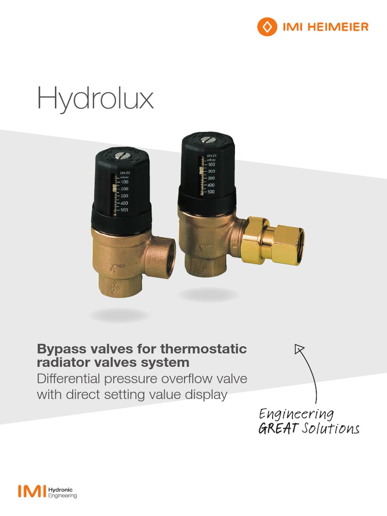 Hydrolux en LQ | PDF | Valve | Hvac