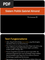 Makalah TPP Sistem Politik Gabriel Almond | PDF
