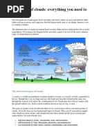 Clouds Notes | PDF | Cloud | Earth Phenomena