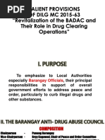 Executive Order No. 008 S. 2022 - Revitalizing The Barangay Anti - Drug ...