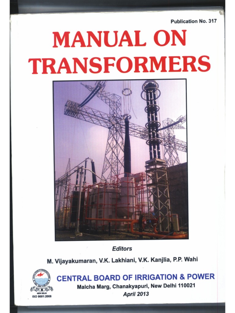 Cbip Manual Guidelines - Fire Protection For Power Transformer CTR | PDF