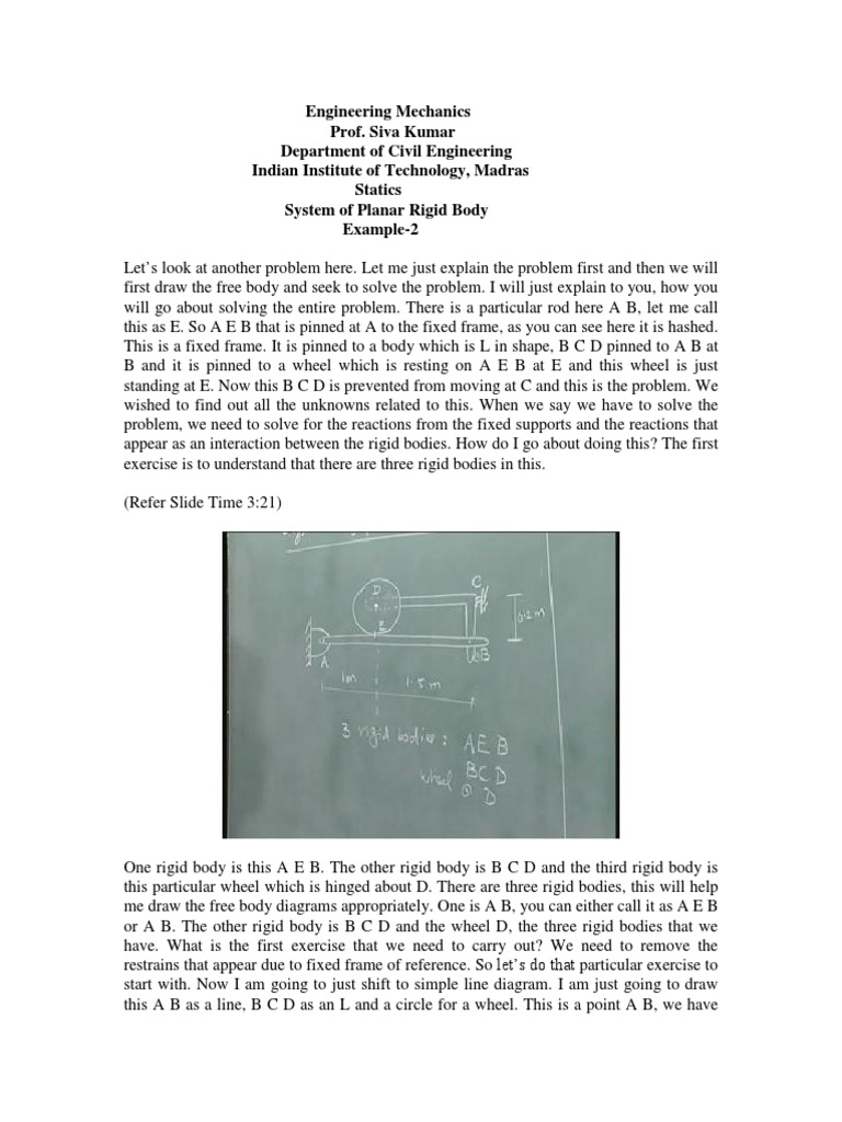 Lec 33 | PDF | Equations | Friction