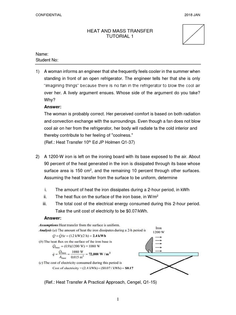 Understanding Heat Transfer through Practical Examples: A Student's ...