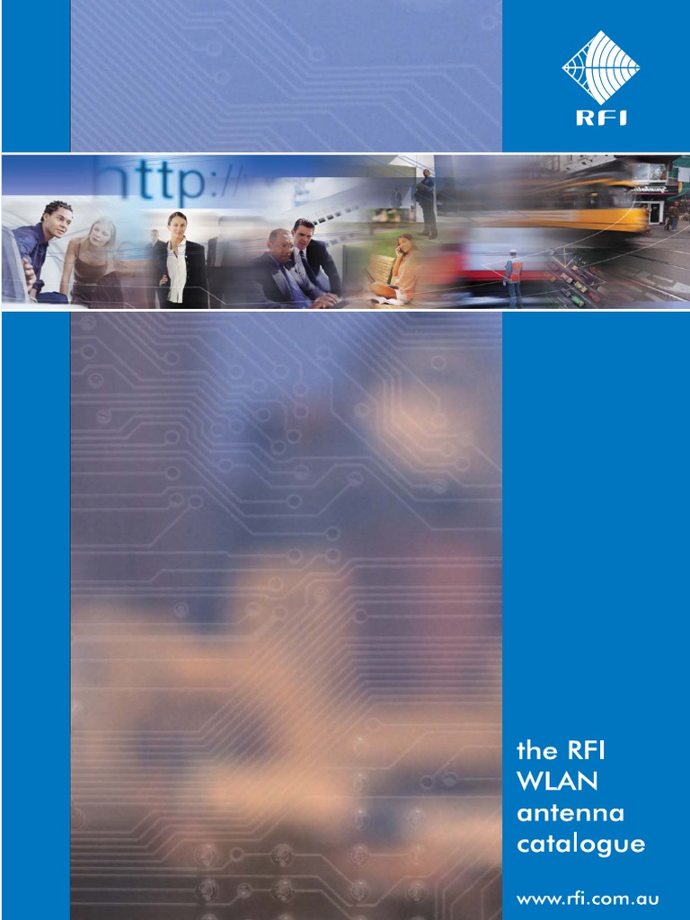 RFI WLAN Catalogue | PDF | Coaxial Cable | Electrical Connector