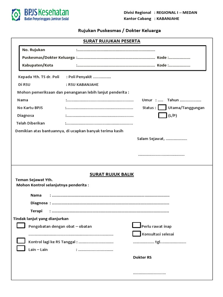 Form Rujukan Manual | PDF