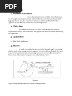 Crank Slider Mechanism Overview | PDF | Mechanics | Mechanical Engineering