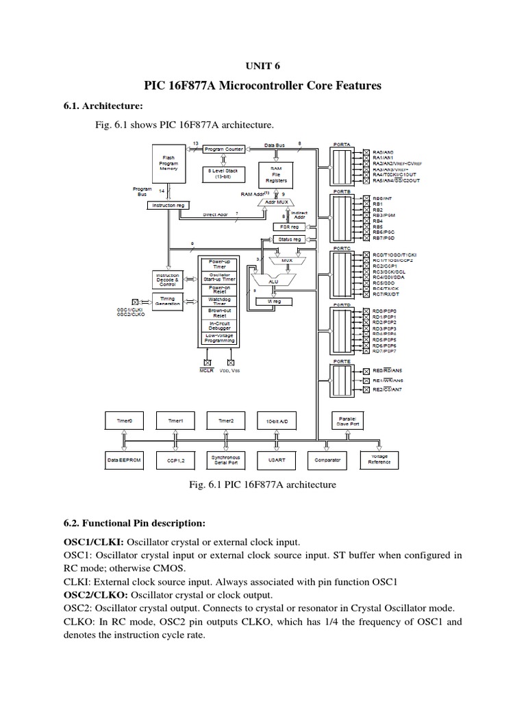 Additional MCA Notes | PDF | Pic Microcontroller | Flash Memory