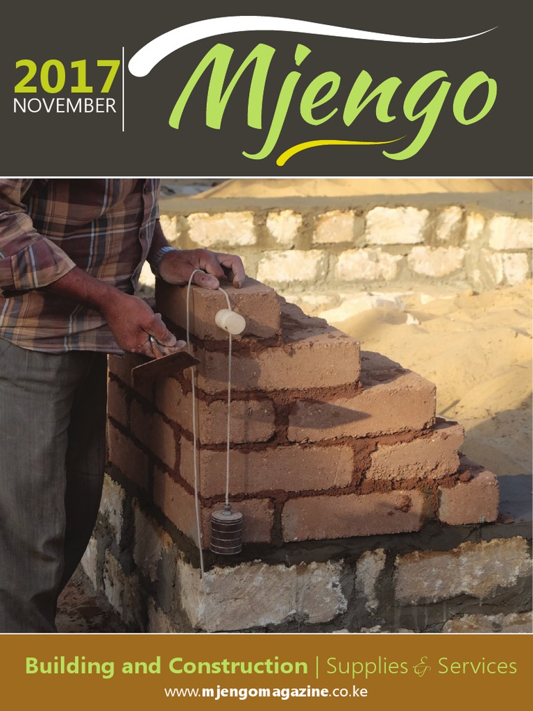 Mjengo Magazine November 2017 | PDF | Building Information Modeling ...