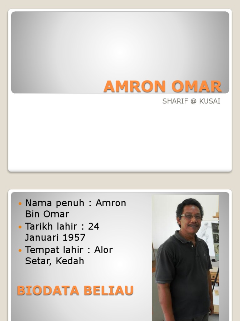 Amron Omar | PDF