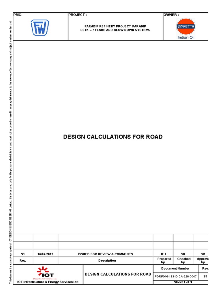 Design of Road | PDF | Road | Transportation Engineering