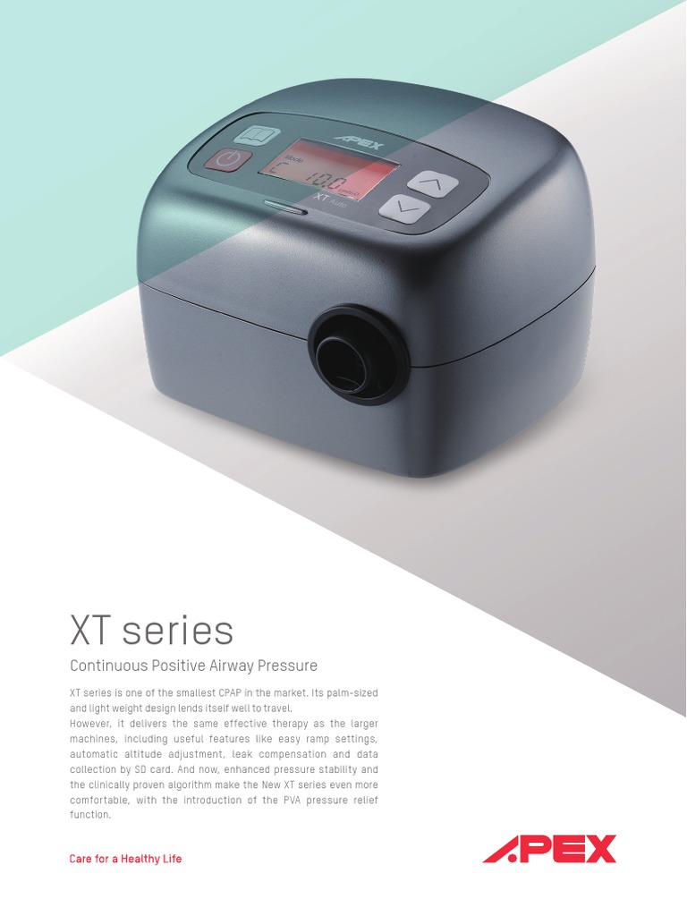 XT Series CPAP Brochure | PDF | Computing And Information Technology ...