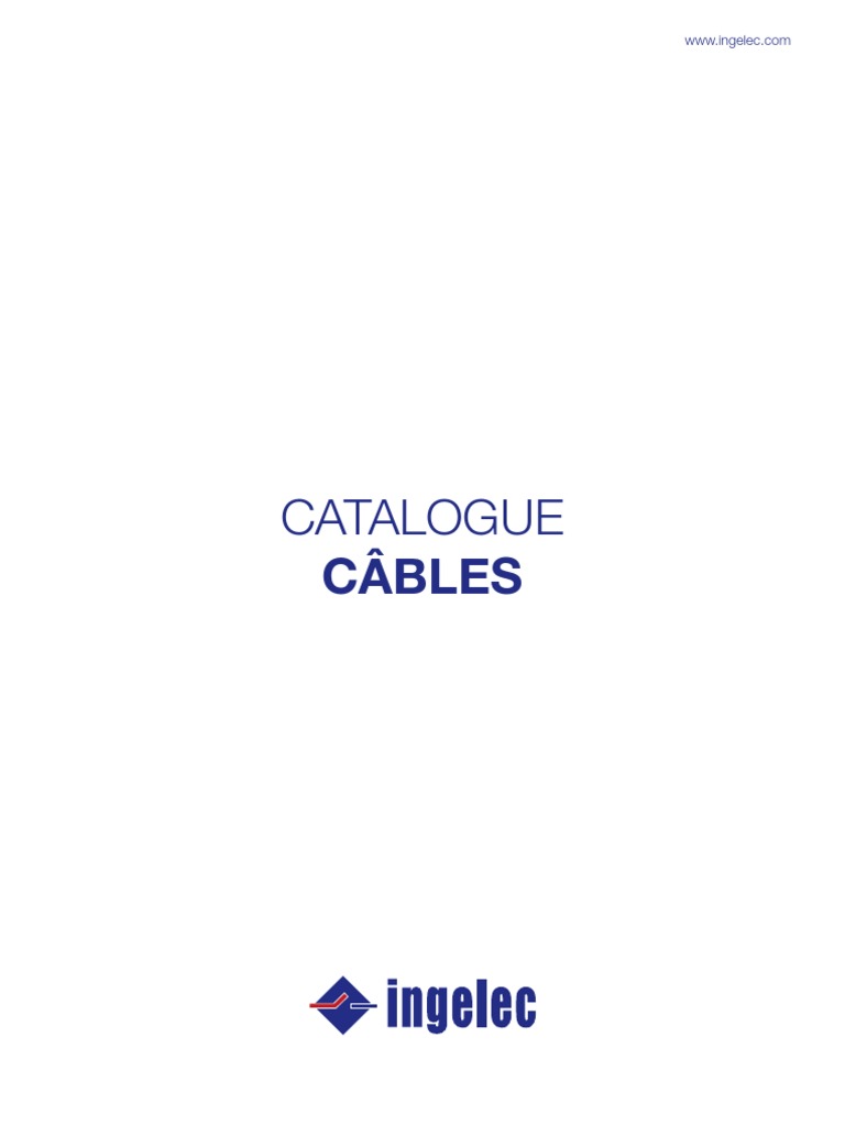 Catalogue Câbles Imacab 2024 | PDF | Cuivre | Obliger