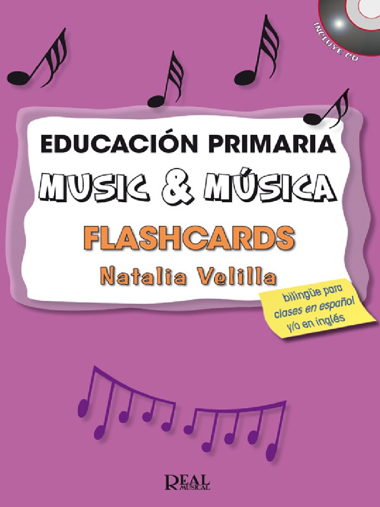 Flashcards Sonoras para Iniciación Musical | PDF | Ritmo | Color