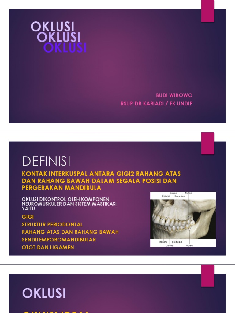 OKLUSI | PDF | Sains & Matematika