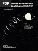 Jean Meeus - Astronomical Algorithms - (1998) PDF | PDF