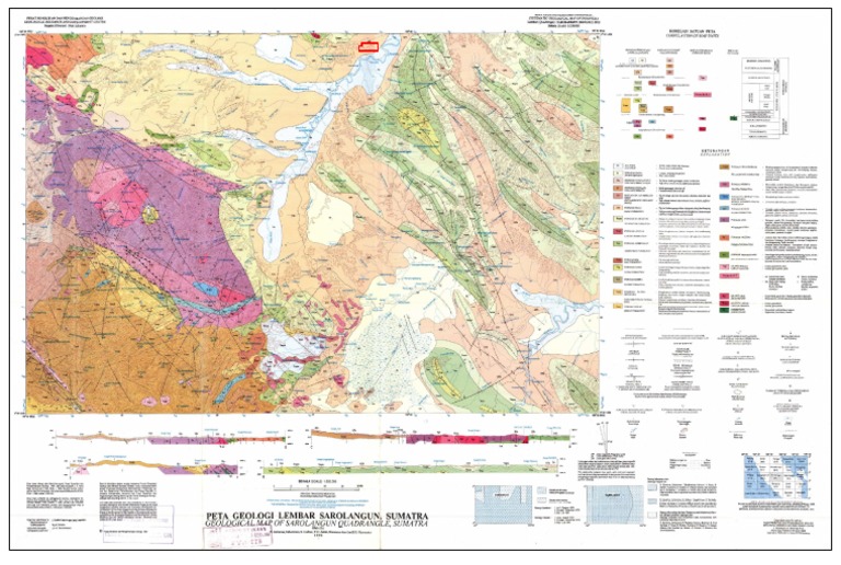 Peta Lembar Sarolangun, Iup | PDF