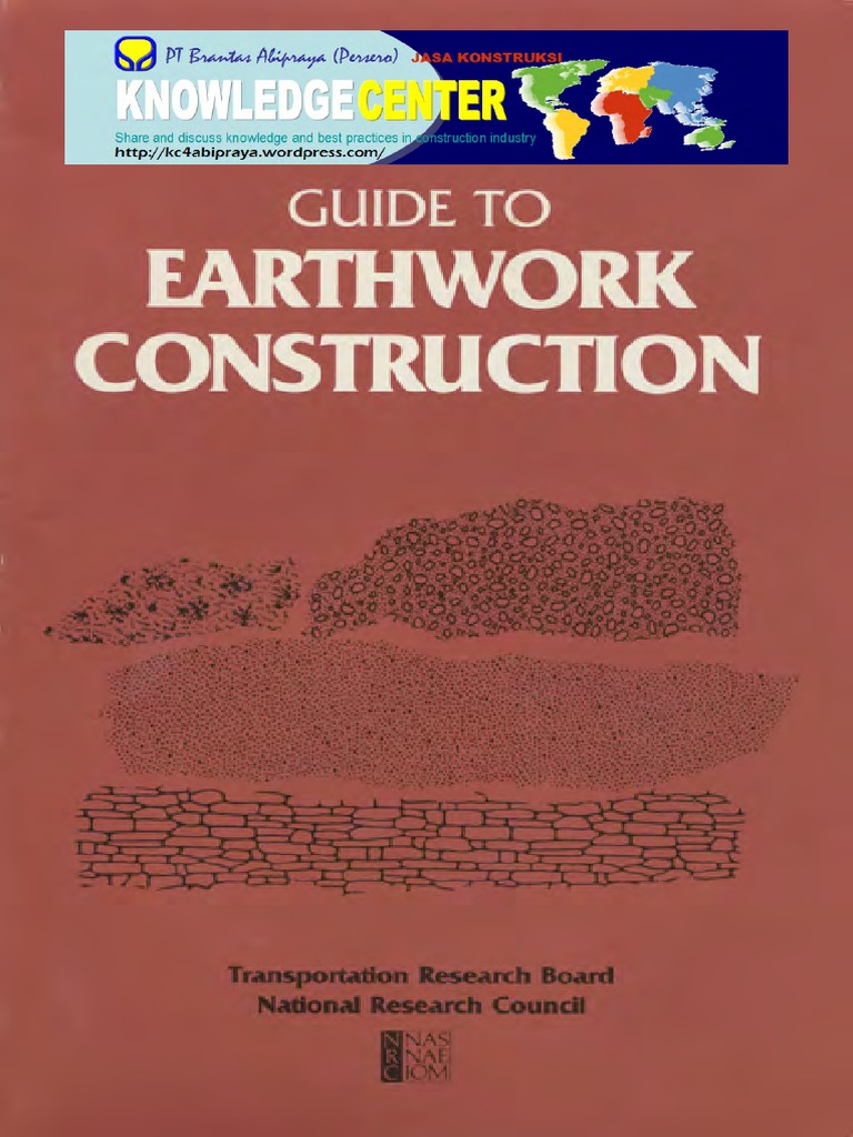 Guide To Earthwork Construction PDF | PDF