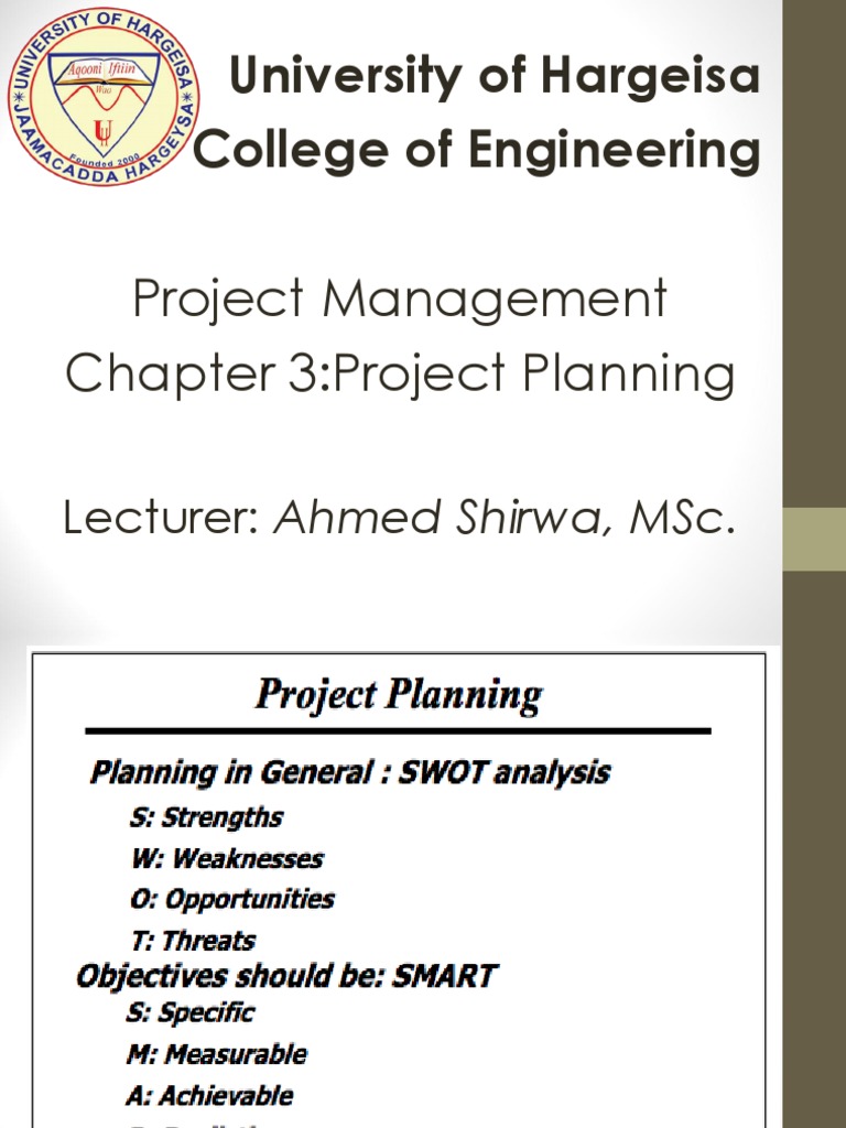 Chapter 3 Planning | PDF