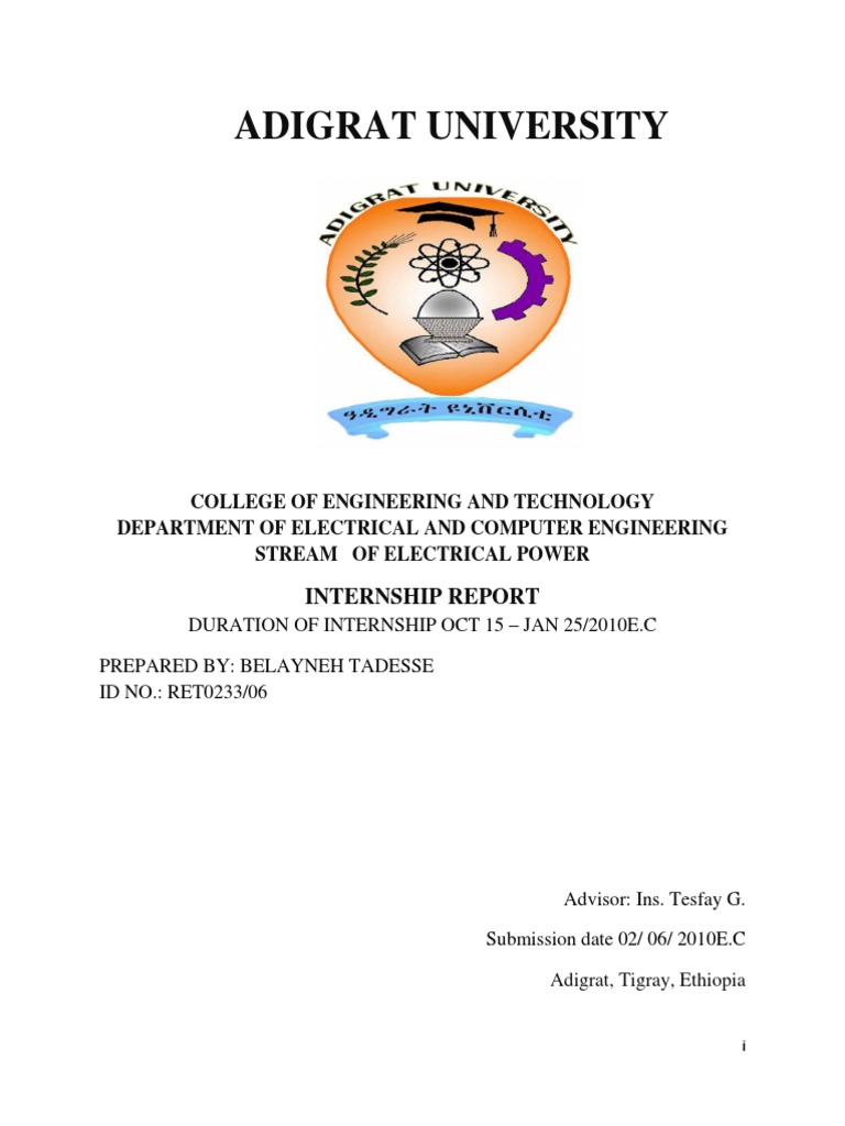 Adigrat University: College | Download Free PDF | Transformer ...
