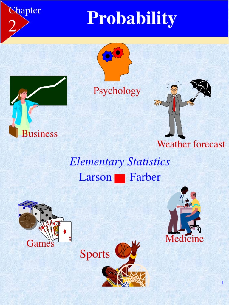 Probability: Elementary Statistics | PDF | Probability | Experiment